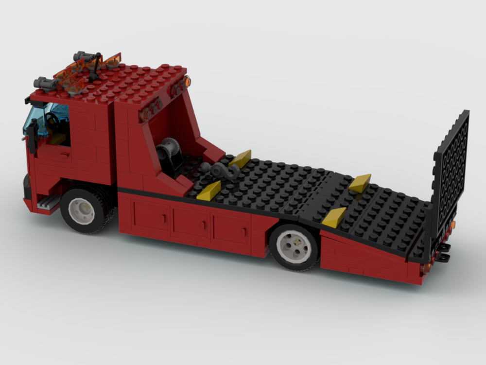 LEGO MOC Car hauler by HIGHWAY-PATROL | Rebrickable - Build with LEGO