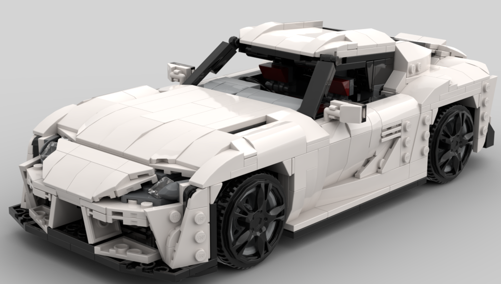 LEGO MOC Toyota Supra MK5(A90) by Arisa | Rebrickable - Build with LEGO