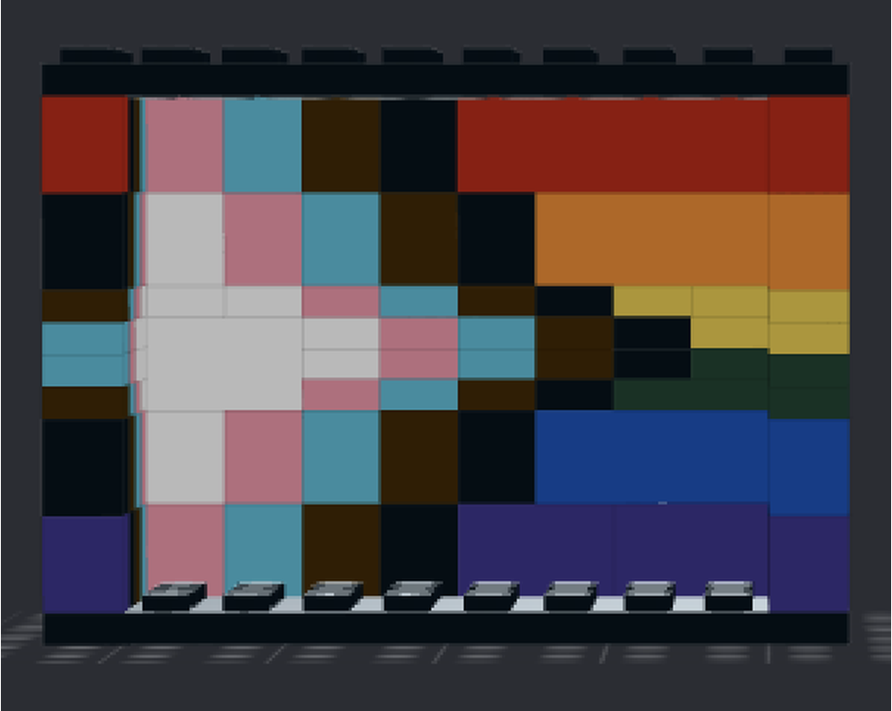 Lego Moc Lego Pride Big Brick By Glenner132 Rebrickable Build With Lego