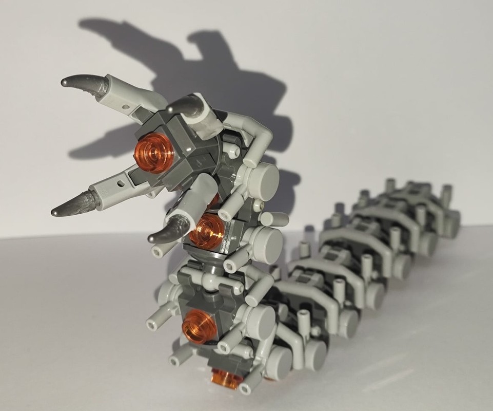 LEGO MOC Mechanical Worm Drone by BorsonBuilds | Rebrickable - Build ...