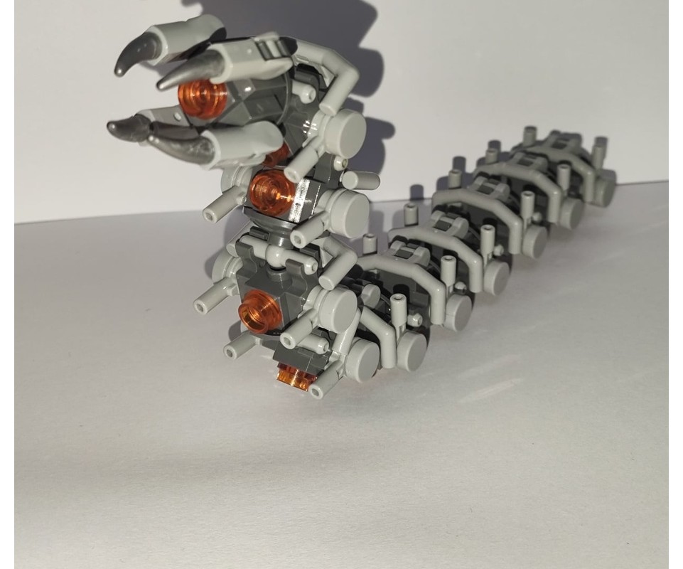 LEGO MOC Mechanical Worm Drone by BorsonBuilds | Rebrickable - Build ...