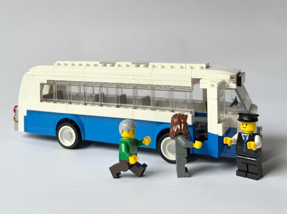 LEGO MOC Bus by HDbrix | Rebrickable - Build with LEGO