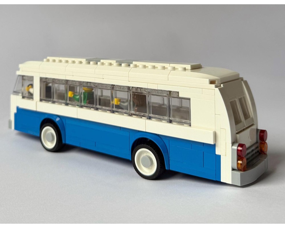 LEGO MOC Bus by HDbrix | Rebrickable - Build with LEGO