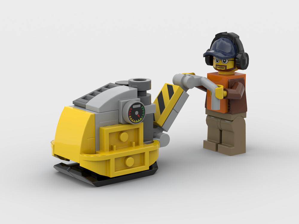 LEGO MOC Plate Compactor by BrickHappens | Rebrickable - Build with LEGO