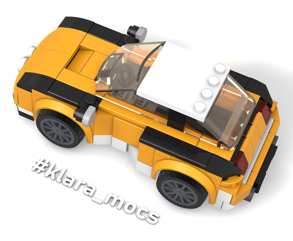 LEGO MOC Renault R5 Rallye Speedchampions by klara_mocs | Rebrickable ...