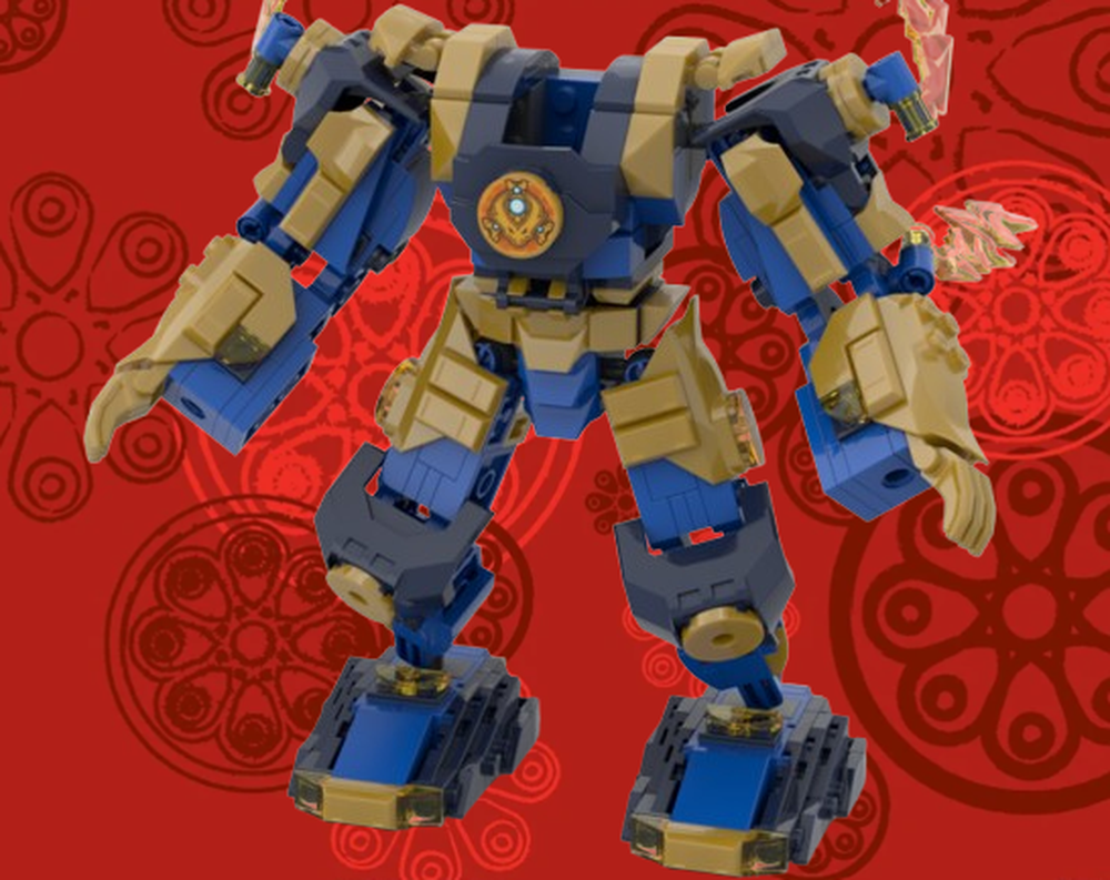 LEGO MOC Jay's Elemental Lightning Mech by ardakayhanli | Rebrickable ...