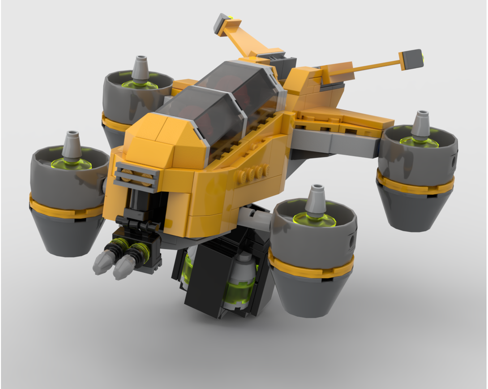 LEGO MOC AIM Jetcopter (Attack and Cargo Lift Variants) by Wert315 ...