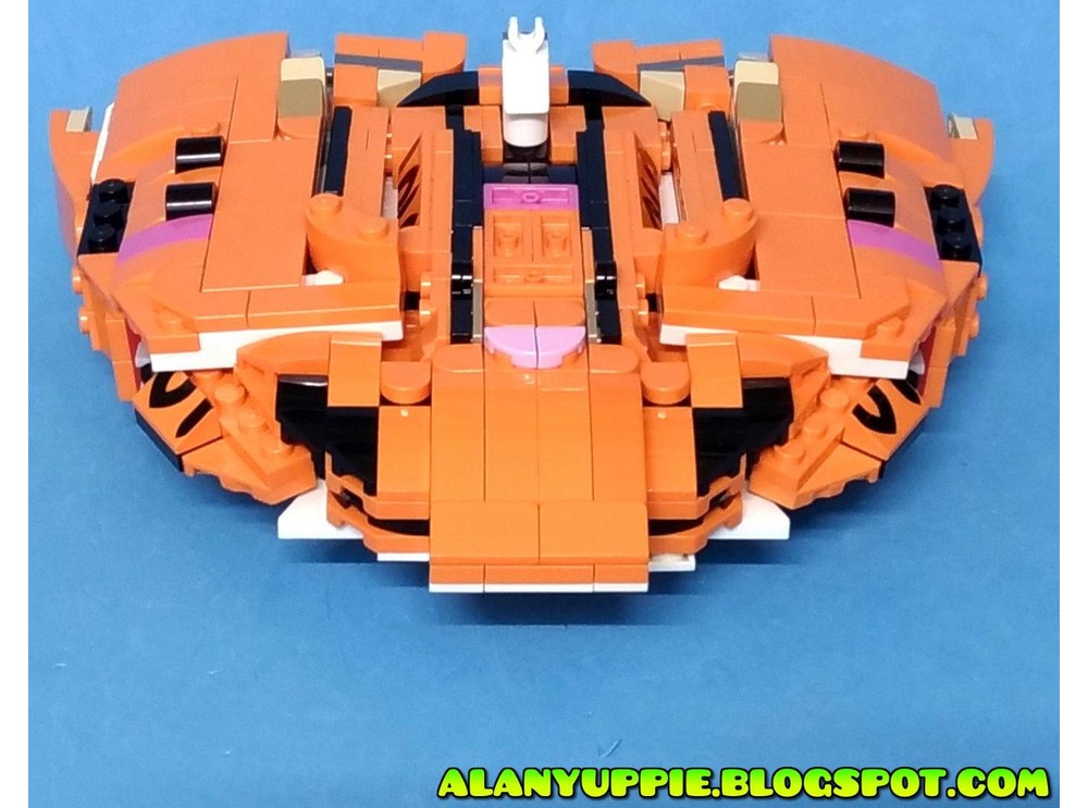 Lego Moc Transformer The Ark Space Shuttle Using Lego Creator 31129