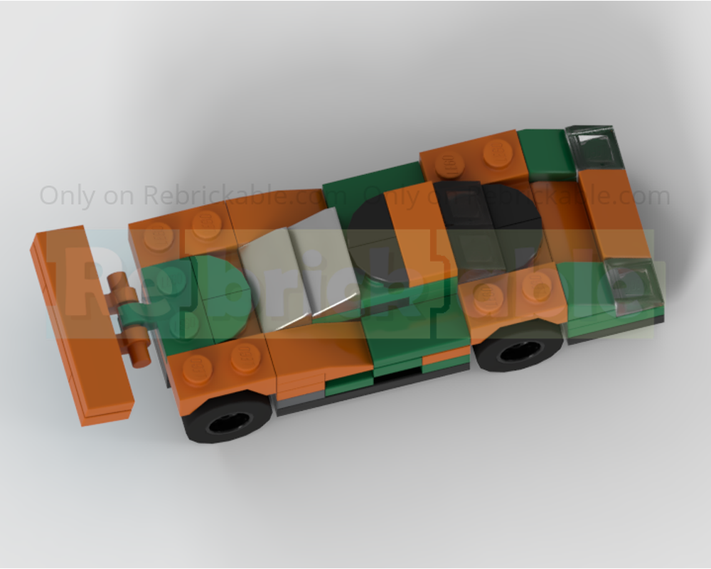 LEGO MOC Mazda 787B Group C Racing Car - Half Speed Champions Scale by ...