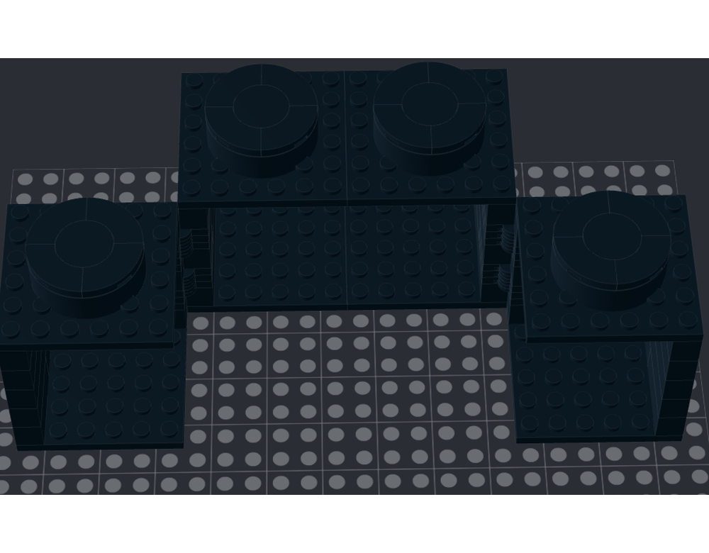 LEGO MOC 4 hinged 2x2 big brick by Glenner132 | Rebrickable - Build ...
