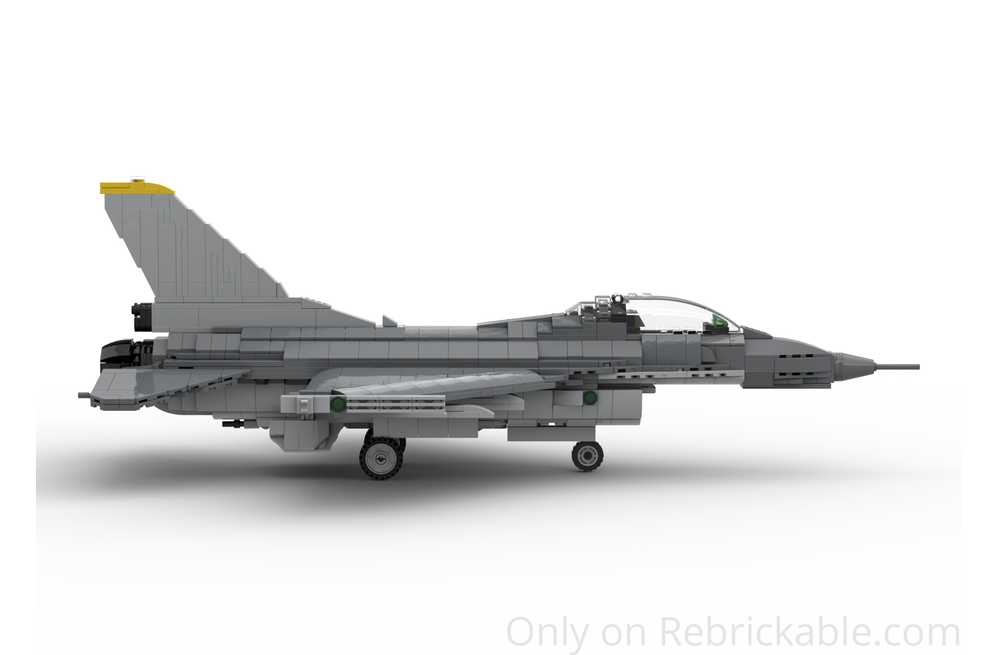 LEGO MOC F16C - BLK70+ by DipsyM88 | Rebrickable - Build with LEGO