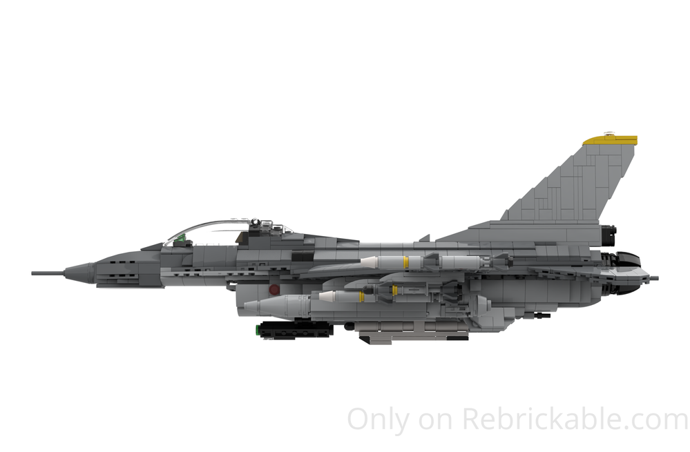 LEGO MOC F16C - BLK70+ by DipsyM88 | Rebrickable - Build with LEGO