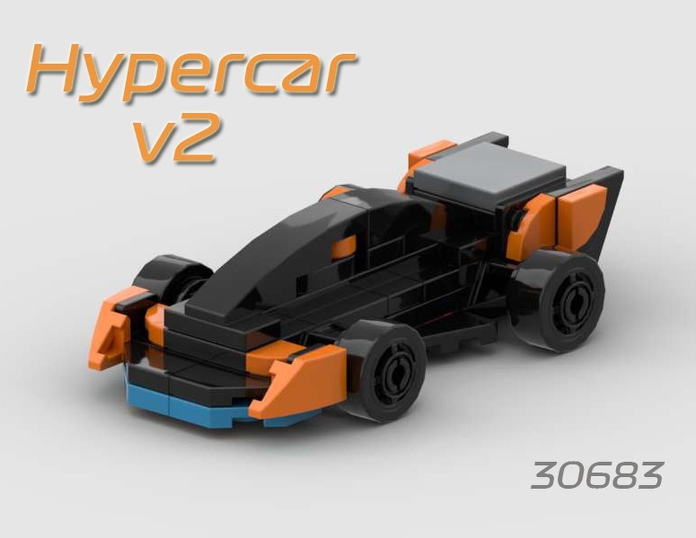 LEGO MOC 30683 Hypercar v2 by dLegooo | Rebrickable - Build with LEGO
