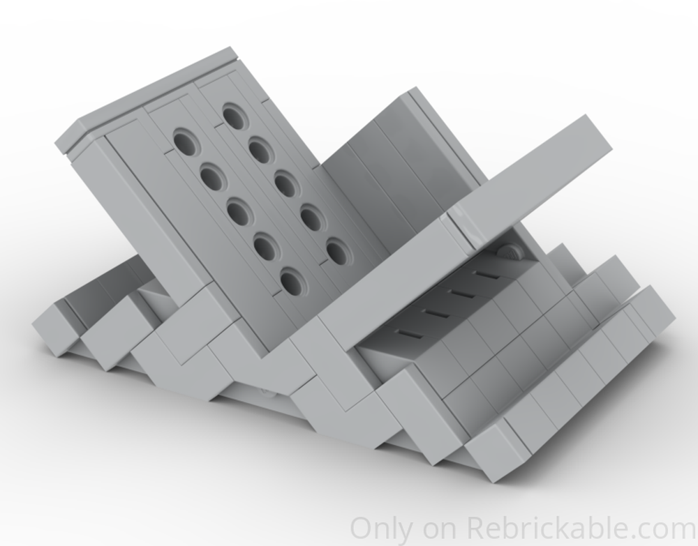 LEGO MOC 45 degree angle stand by ironpenguin | Rebrickable - Build ...