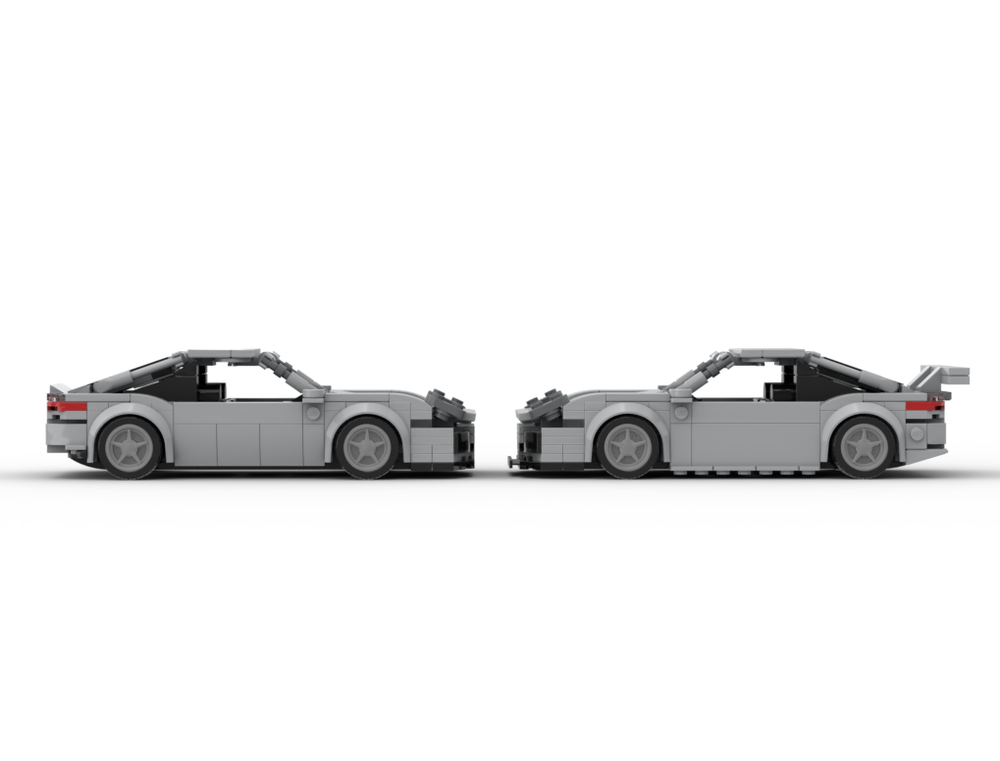 LEGO MOC Porsche 911 996 and 911 996 GT3 by 6th gear | Rebrickable ...
