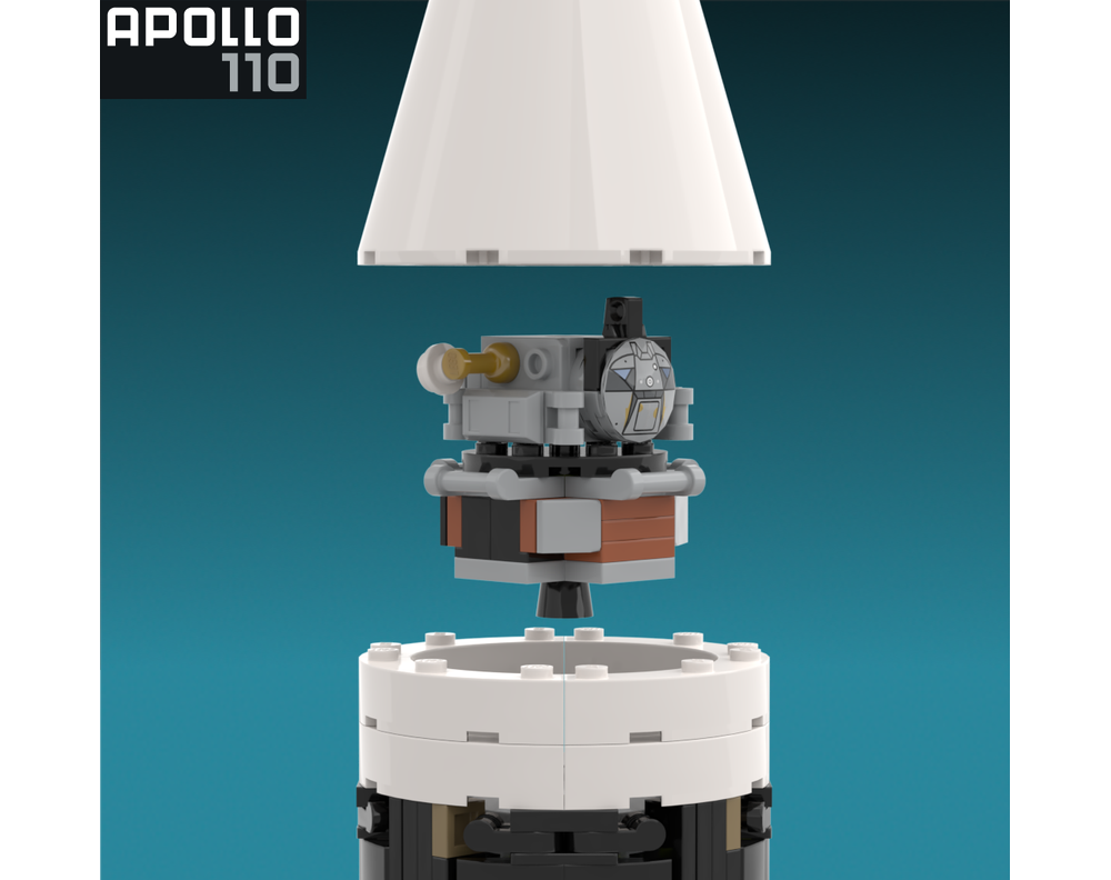 Lego Moc Saturn Ib Ultimate Collection 1110 Scale By Apollo110