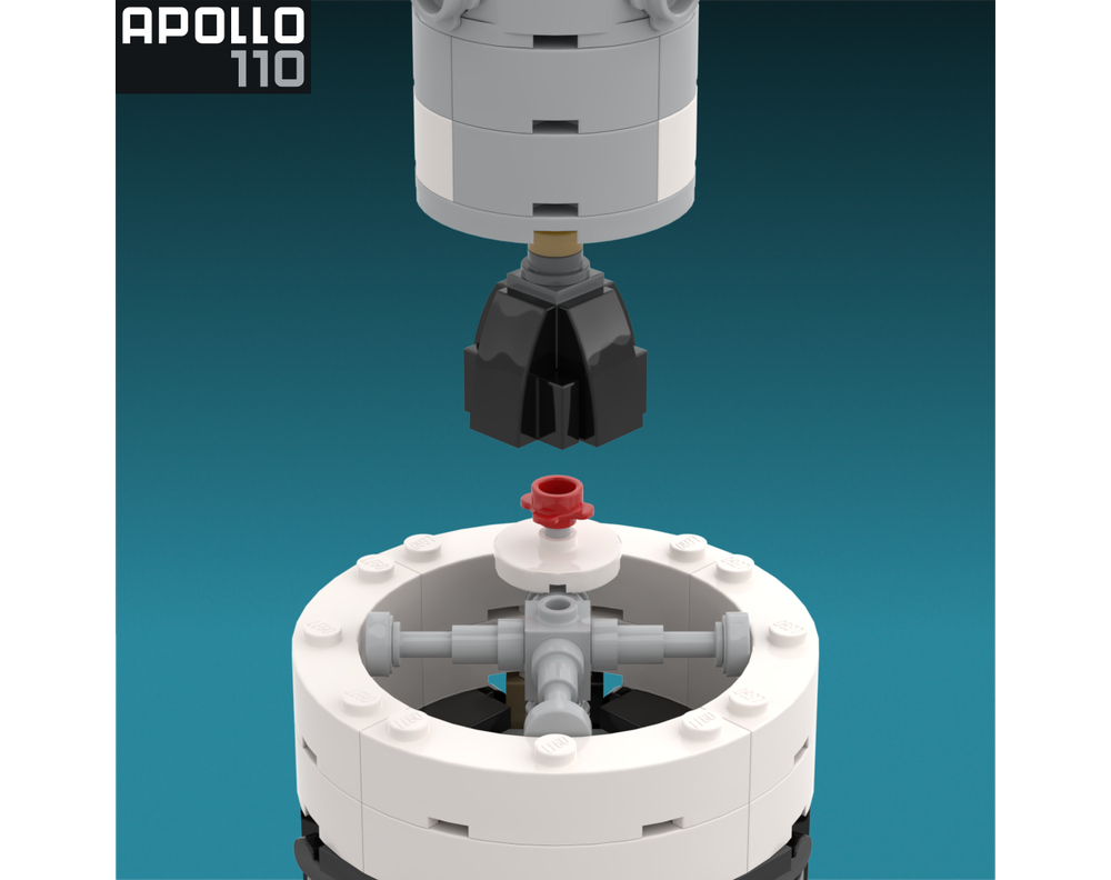 Lego Moc Saturn Ib Ultimate Collection 1110 Scale By Apollo110