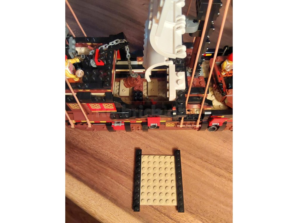 Lego Moc Pirate Frigate By Cfricke Rebrickable Build With Lego