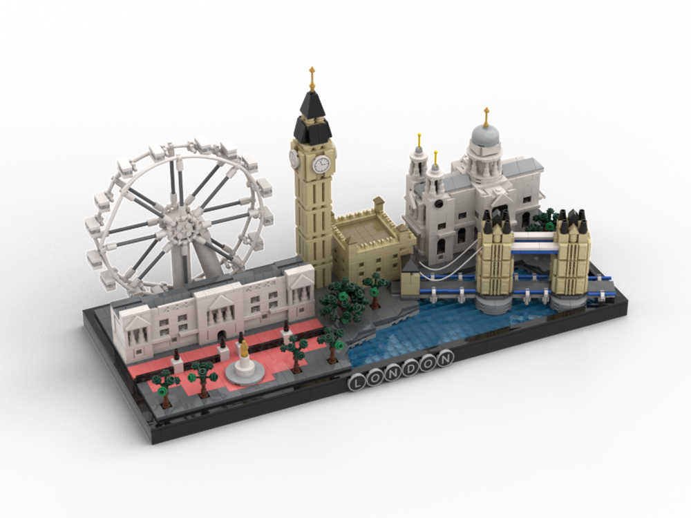 LEGO MOC London by BVBricks | Rebrickable - Build with LEGO