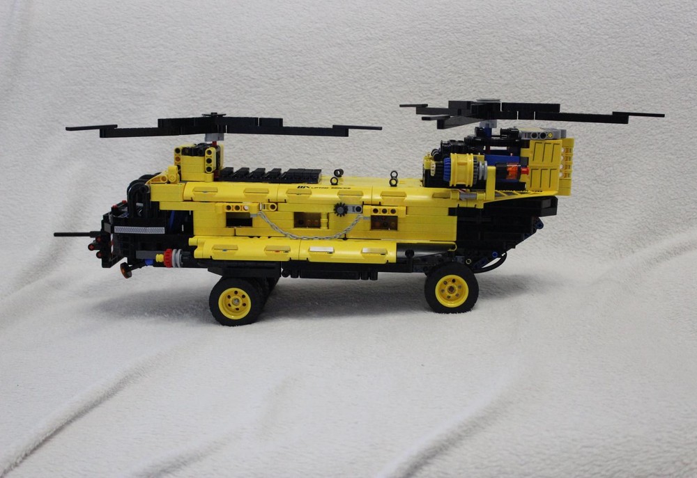 LEGO MOC-195542 Chinook helicopter-alternative 42108 by Omanb571 ...