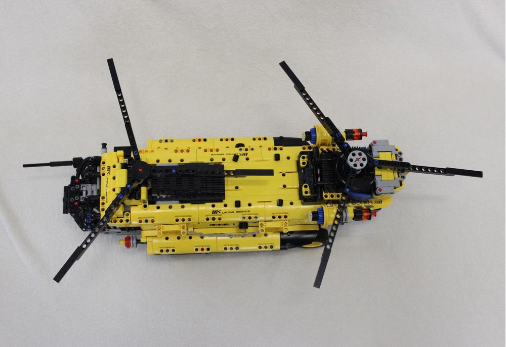 Lego Moc Chinook Helicopter Alternative 42108 By Omanb571 Rebrickable