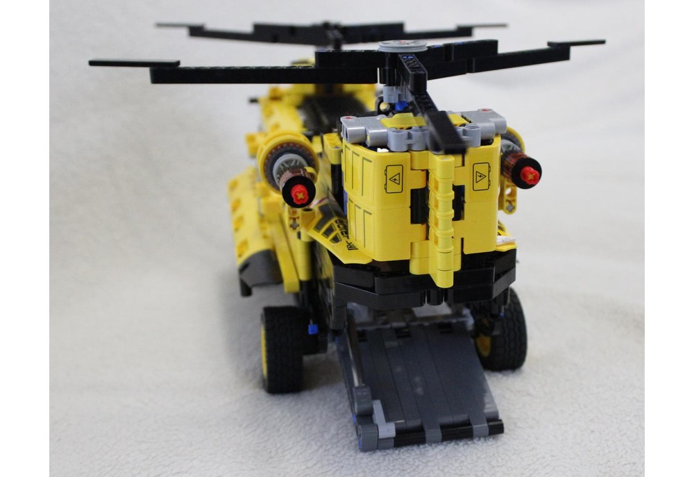 Lego Moc Chinook Helicopter Alternative 42108 By Omanb571 Rebrickable
