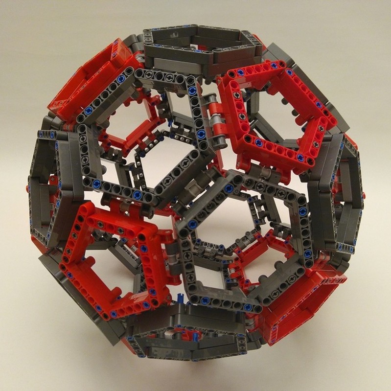 LEGO MOC Truncated icosahedron by Frank_van_der_Most | Rebrickable ...