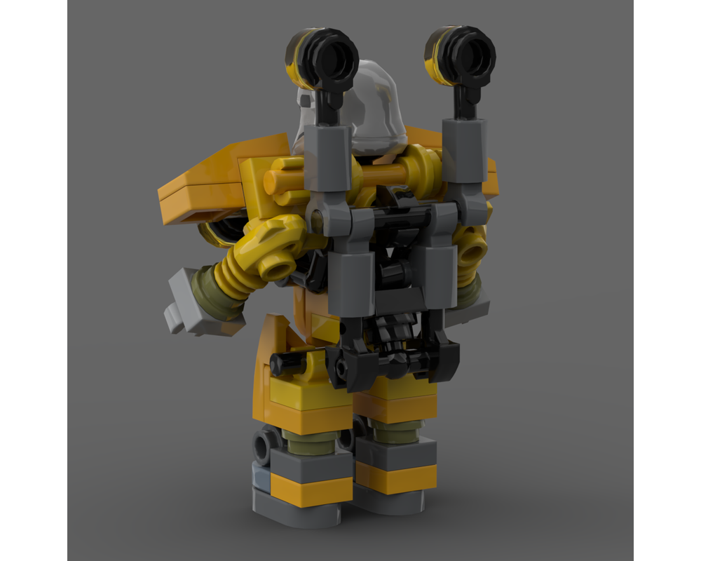 LEGO MOC Fallout 76 Excavator Power Armor by LustyArgonian ...
