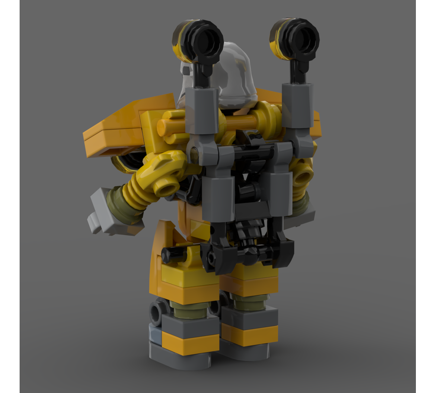 LEGO MOC Fallout 76 Excavator Power Armor by LustyArgonian ...