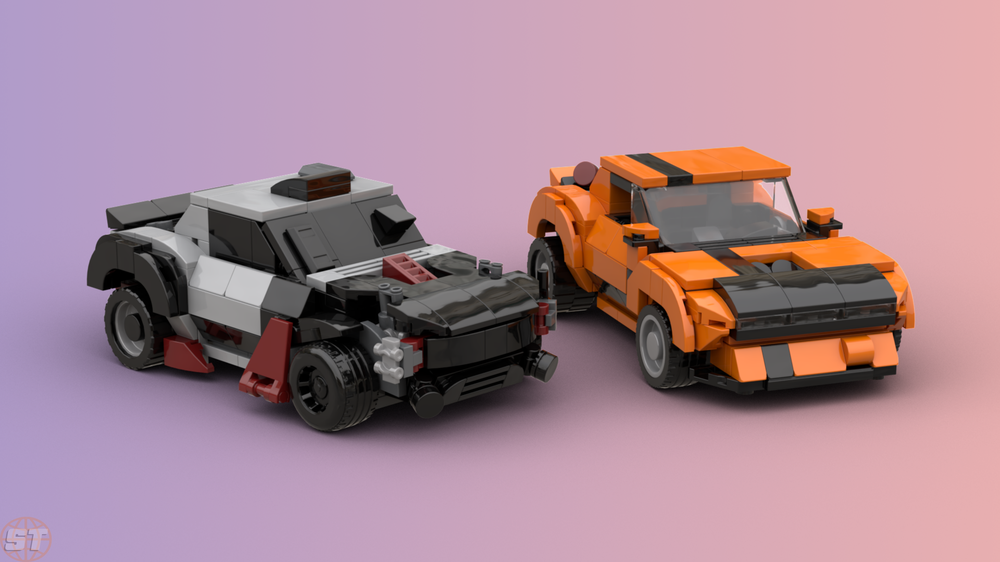 LEGO MOC Cyberpunk 2077 - Archer Quartz Bandit & Specter by ST_MADE ...