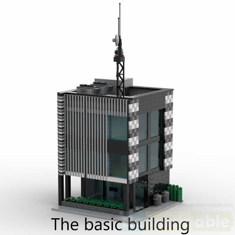 LEGO MOC Paramount Tower by emk.offline | Rebrickable - Build with LEGO