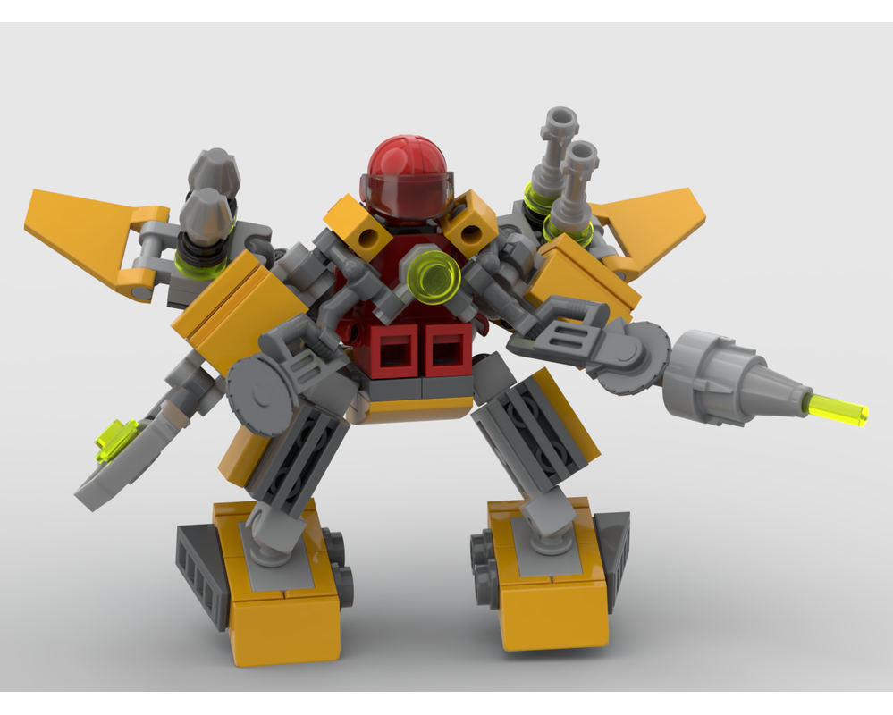 LEGO MOC AIM Combat Exo-Suit by Wert315 | Rebrickable - Build with LEGO
