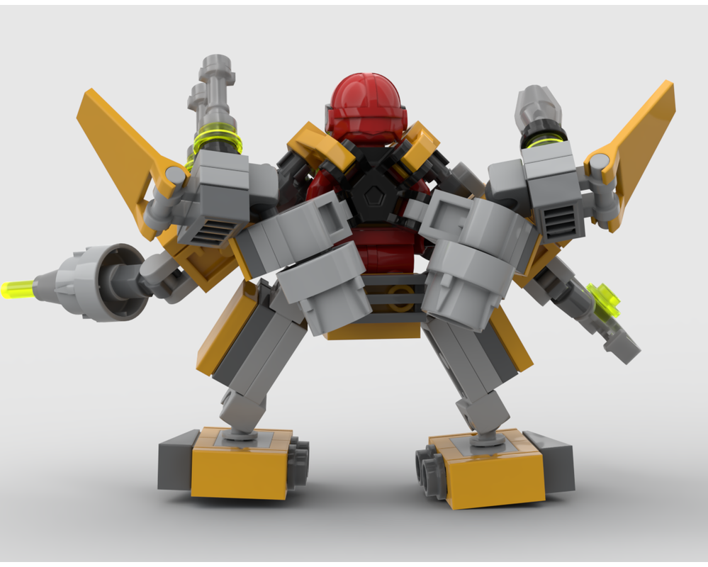 LEGO MOC AIM Combat Exo-Suit by Wert315 | Rebrickable - Build with LEGO