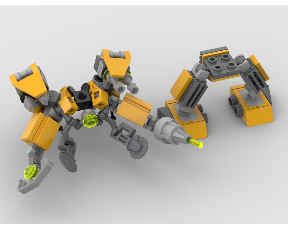 LEGO MOC AIM Combat Exo-Suit by Wert315 | Rebrickable - Build with LEGO