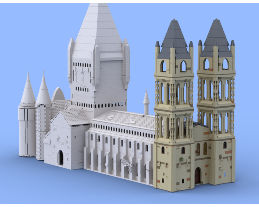 LEGO MOC Lego hogwarts bell towers by raviolifarmer | Rebrickable ...