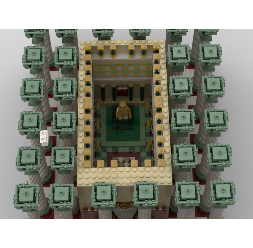 LEGO MOC Temple of Apollo by Tarant57 | Rebrickable - Build with LEGO