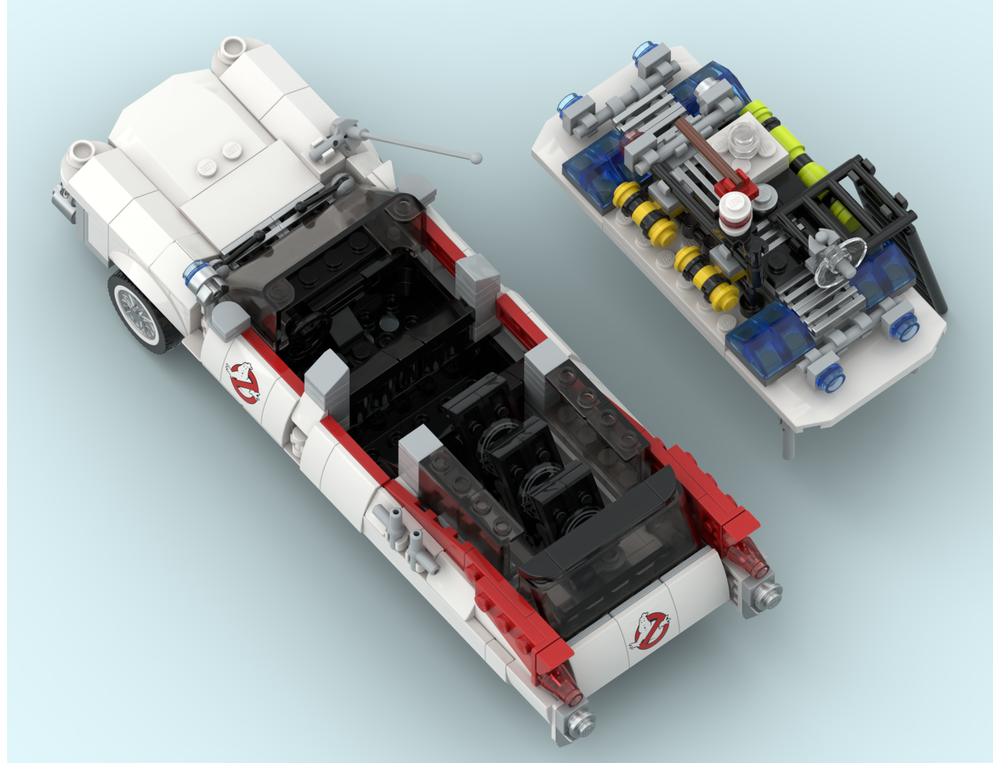 Lego Moc Gb Ecto 1 21108 Update By Jameshigson0512 Rebrickable