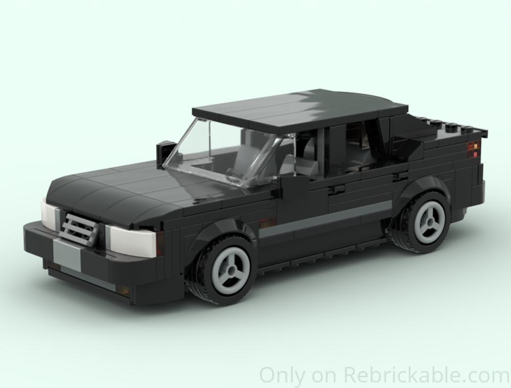 LEGO MOC 1995 Saab 9000 Aero by ac-bricks | Rebrickable - Build with LEGO