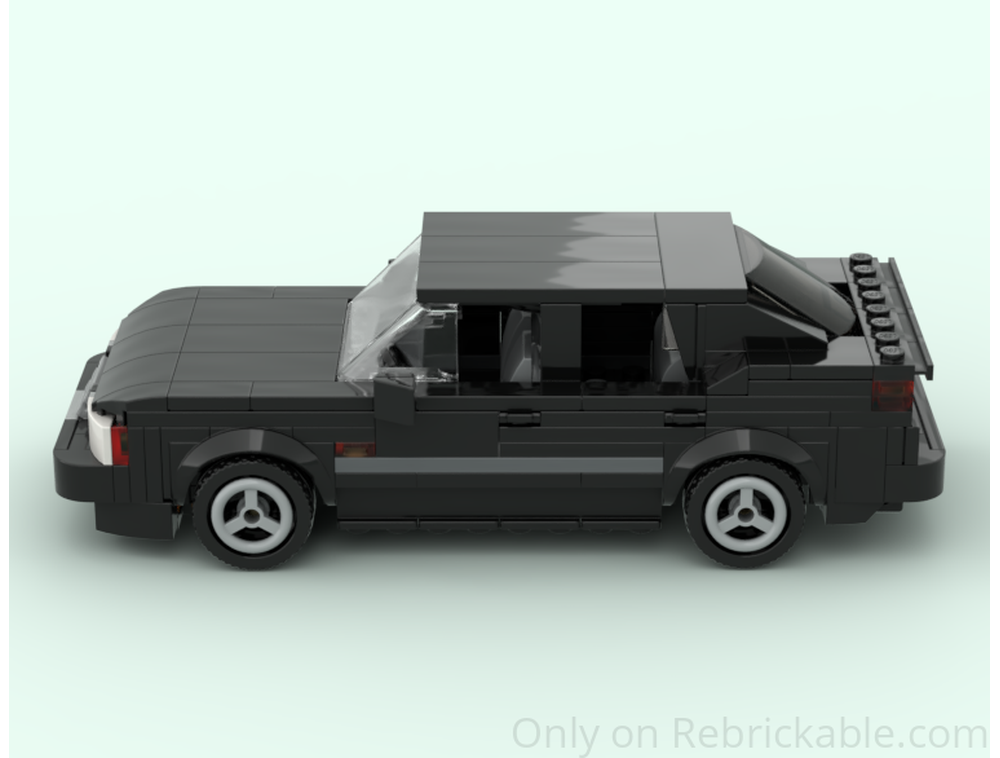 LEGO MOC-195574 1995 Saab 9000 Aero by ac-bricks | Rebrickable - Build ...