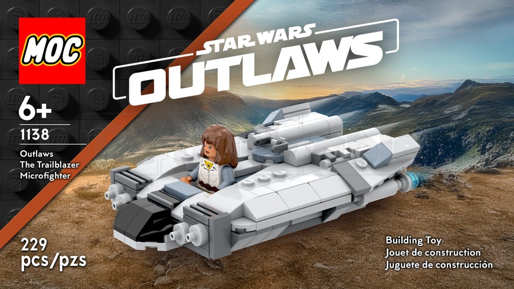 LEGO MOC-195582 SW Outlaws — The Trailblazer Microfighter by ...