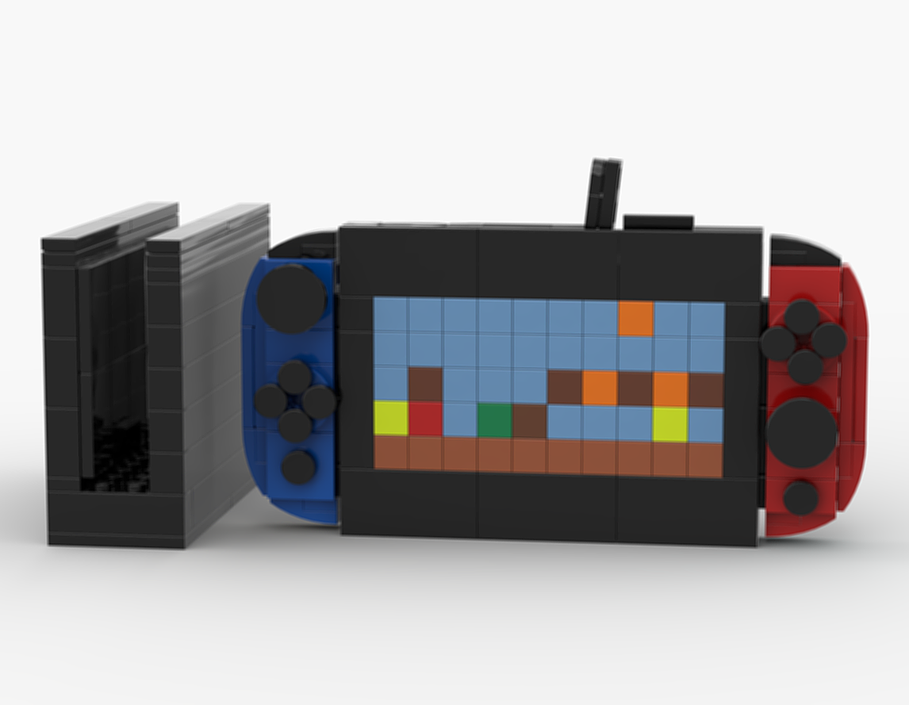 LEGO MOC Dockable Nintendo Switch by madhokie | Rebrickable - Build ...