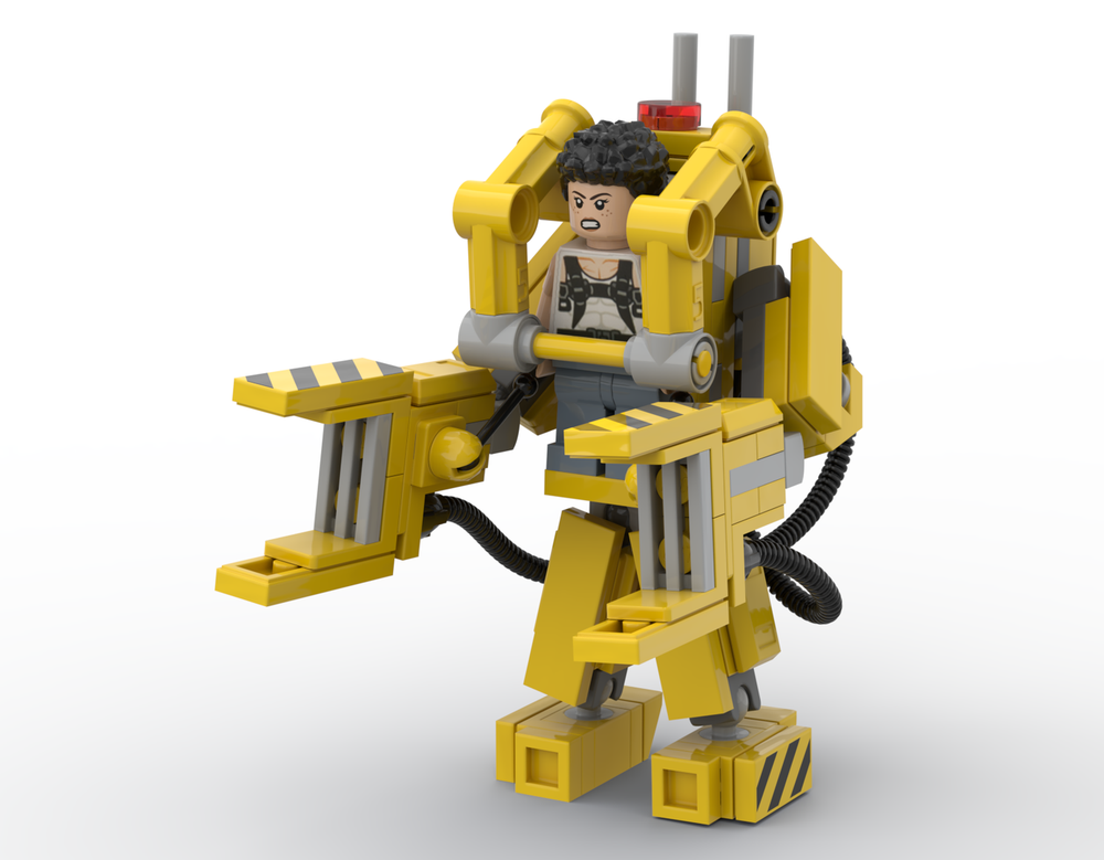 LEGO MOC Aliens Power Loader by yodakya | Rebrickable - Build with LEGO