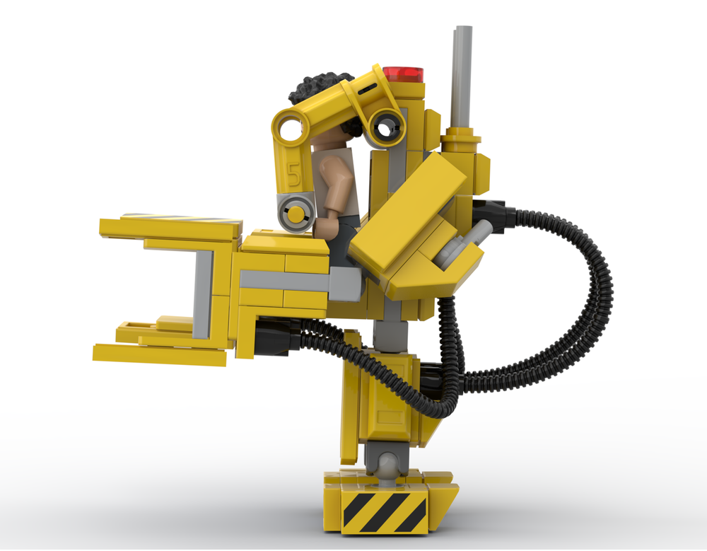 Lego Moc Aliens Power Loader By Yodakya Rebrickable Build With Lego