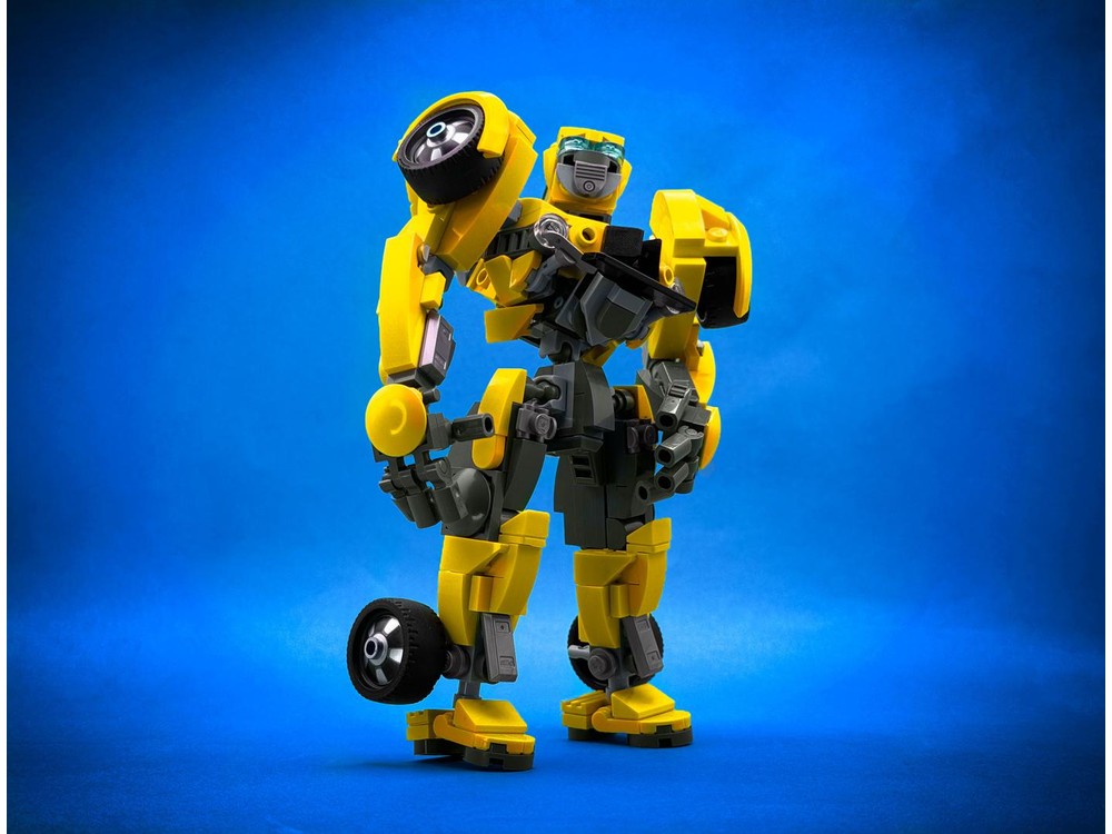 LEGO MOC Bowtie Camaro 2nd Gen & Bumblebee Mech by IBrickedItUp ...