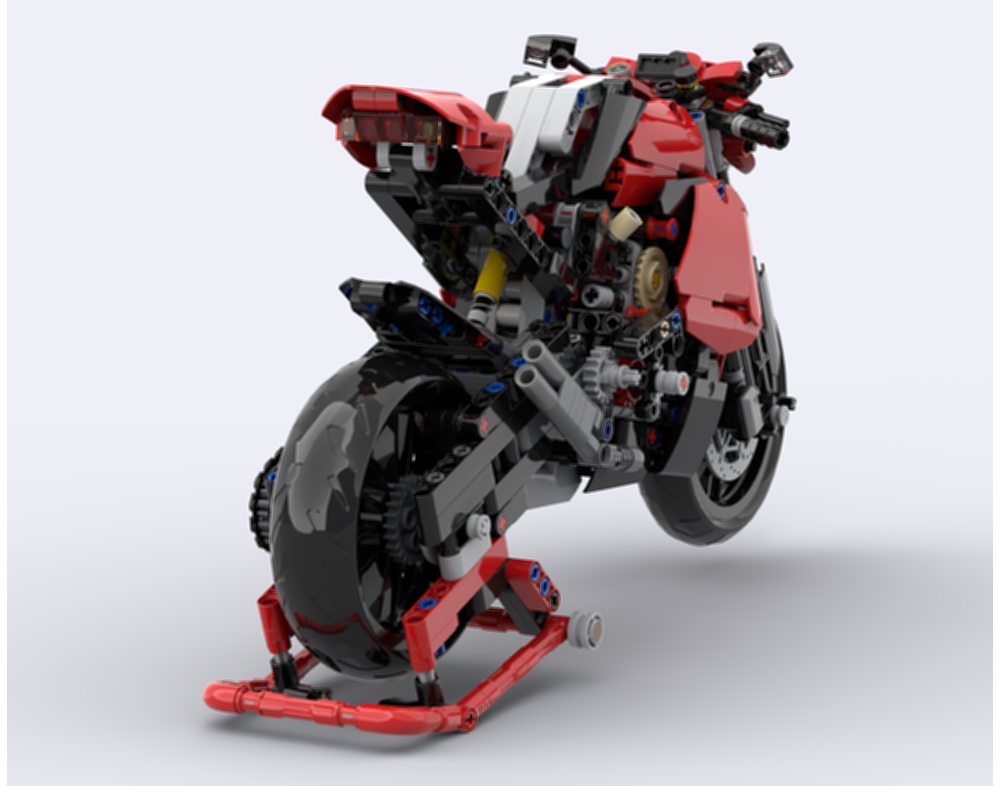 LEGO MOC Ducati Motorcycle Upgrade by bentobrick | Rebrickable - Build ...