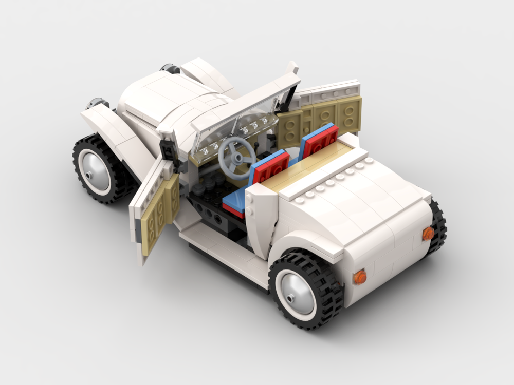 LEGO MOC Classic Car 4 by ww | Rebrickable - Build with LEGO