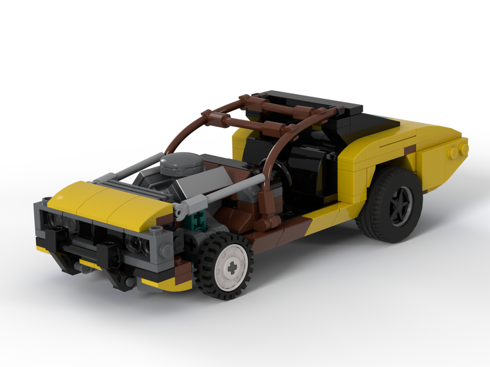 LEGO MOC Offroad Dodge Jalopy by Linse | Rebrickable - Build with LEGO