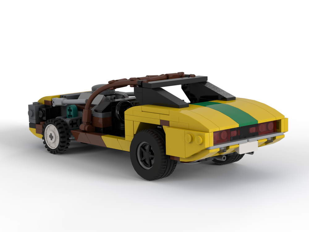 Lego Moc Offroad Dodge Jalopy By Linse Rebrickable Build With Lego
