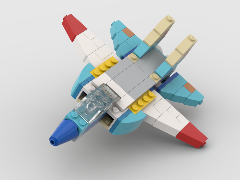 LEGO MOC 10698 - Top Gun by ChiLegGodt | Rebrickable - Build with LEGO