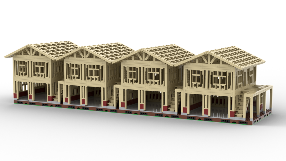 LEGO MOC Unfinished House 2 by Yellow.LXF | Rebrickable - Build with LEGO